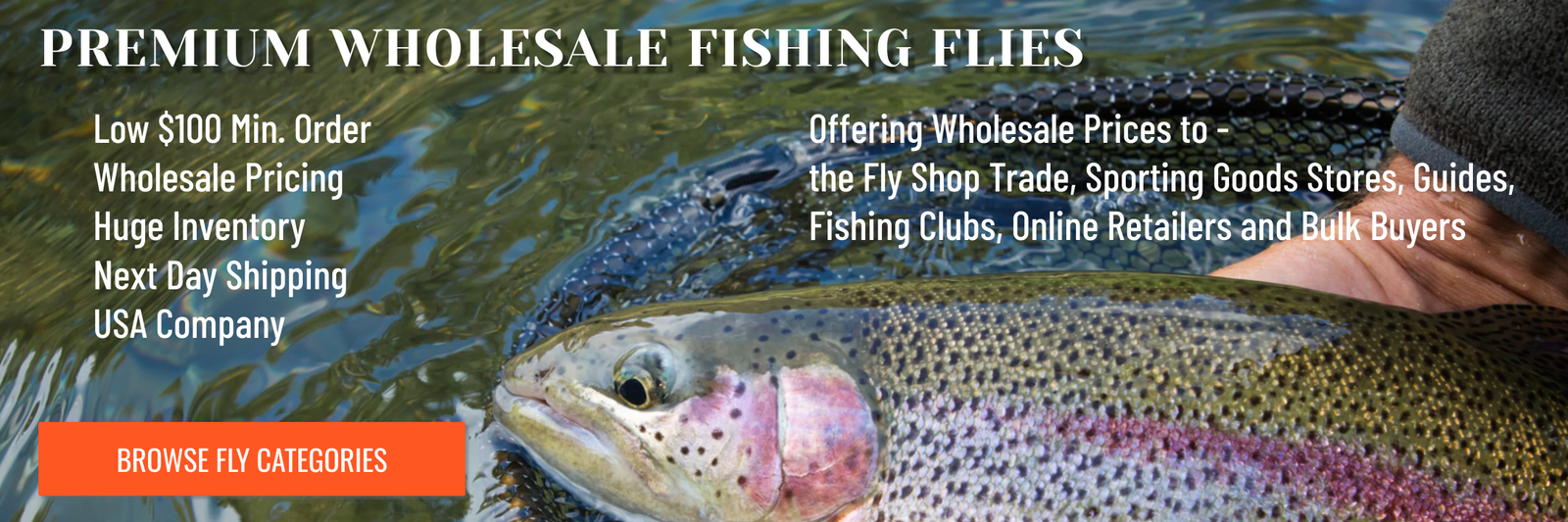 Wholesale Fly Fishing Flies | Huge Inventory | Next Day Shipping